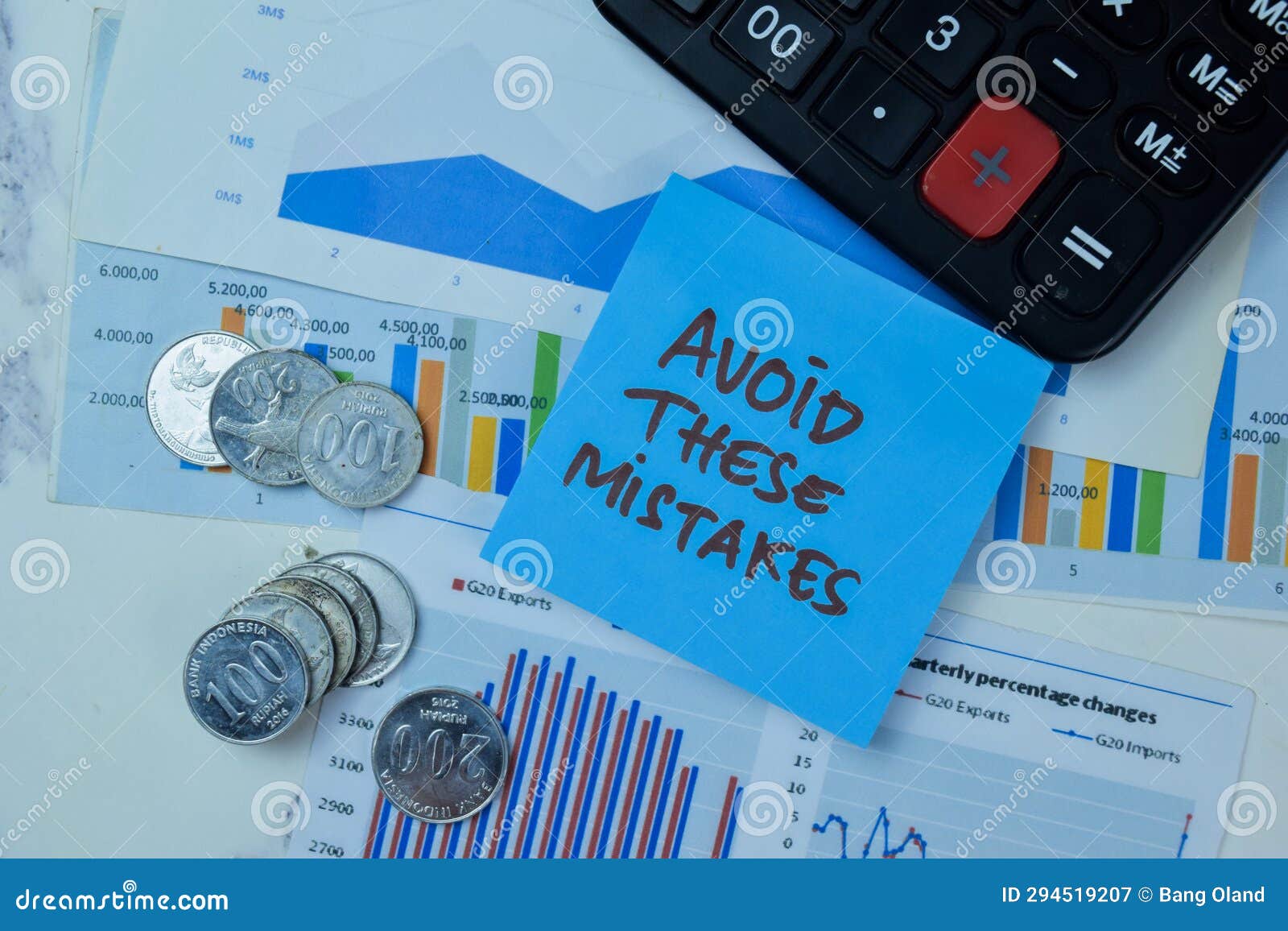 Concept of Avoid these Mistakes Write on Sticky Notes with Indonesian ...