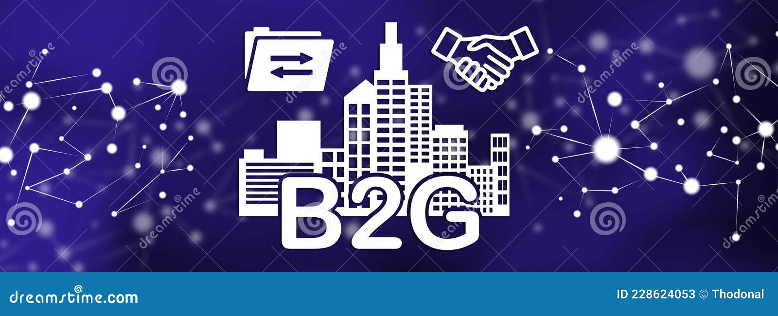 Concept of b2g stock illustration. Illustration of strategy - 228624053