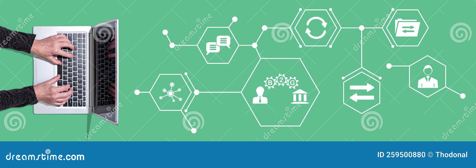 Concept of b2g stock photo. Image of symbol, partnership - 259500880