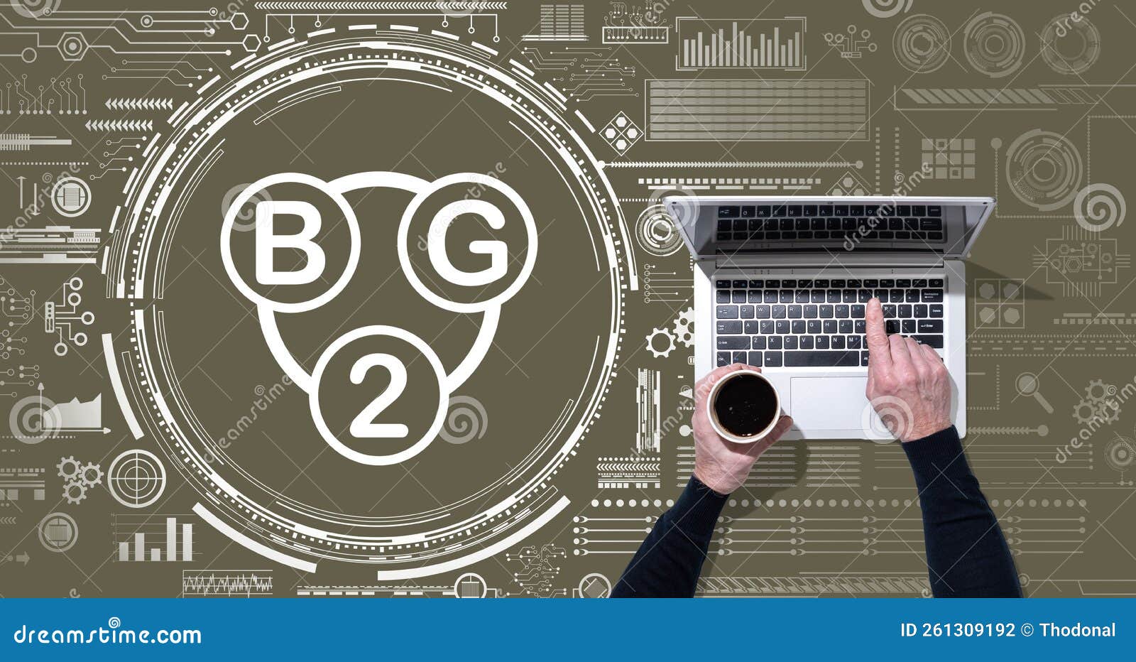 Concept of b2g stock photo. Image of interface, federal - 261309192