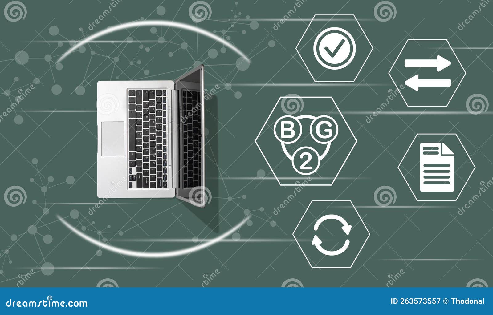 Concept of b2g stock image. Image of branding, concept - 263573557