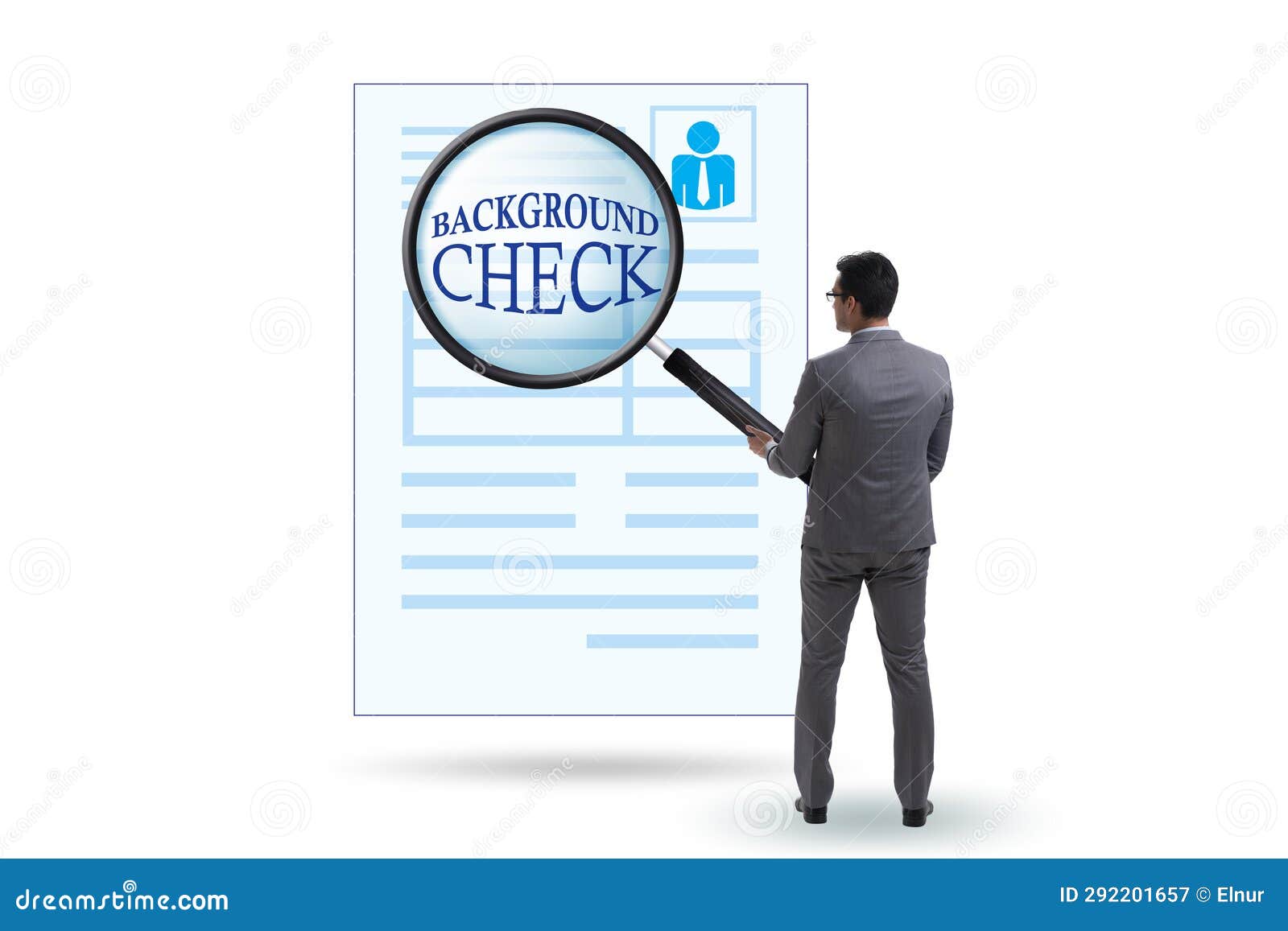 Concept of Background Security Check Stock Image - Image of research ...