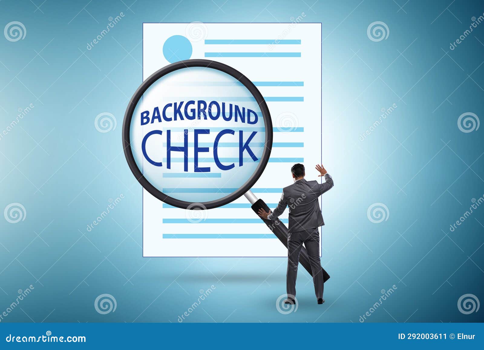 Concept of Background Security Check Stock Image - Image of information ...