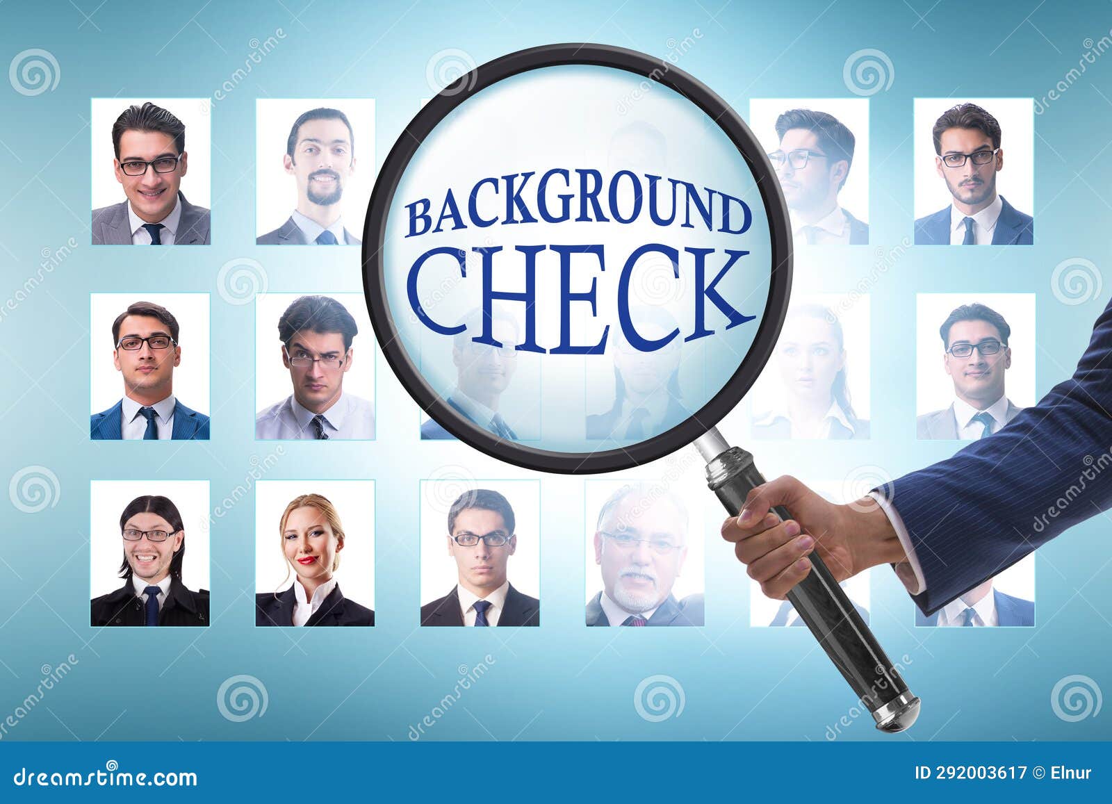 Concept of Background Security Check Stock Image - Image of ...