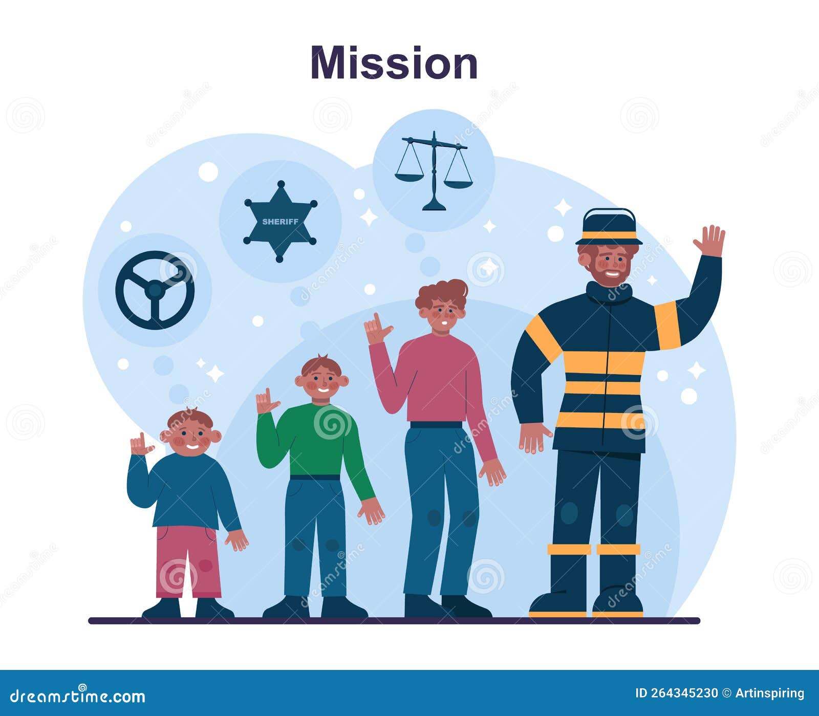 The Concept of the BASIC Ph. Model for Coping with Grief Stock Vector ...