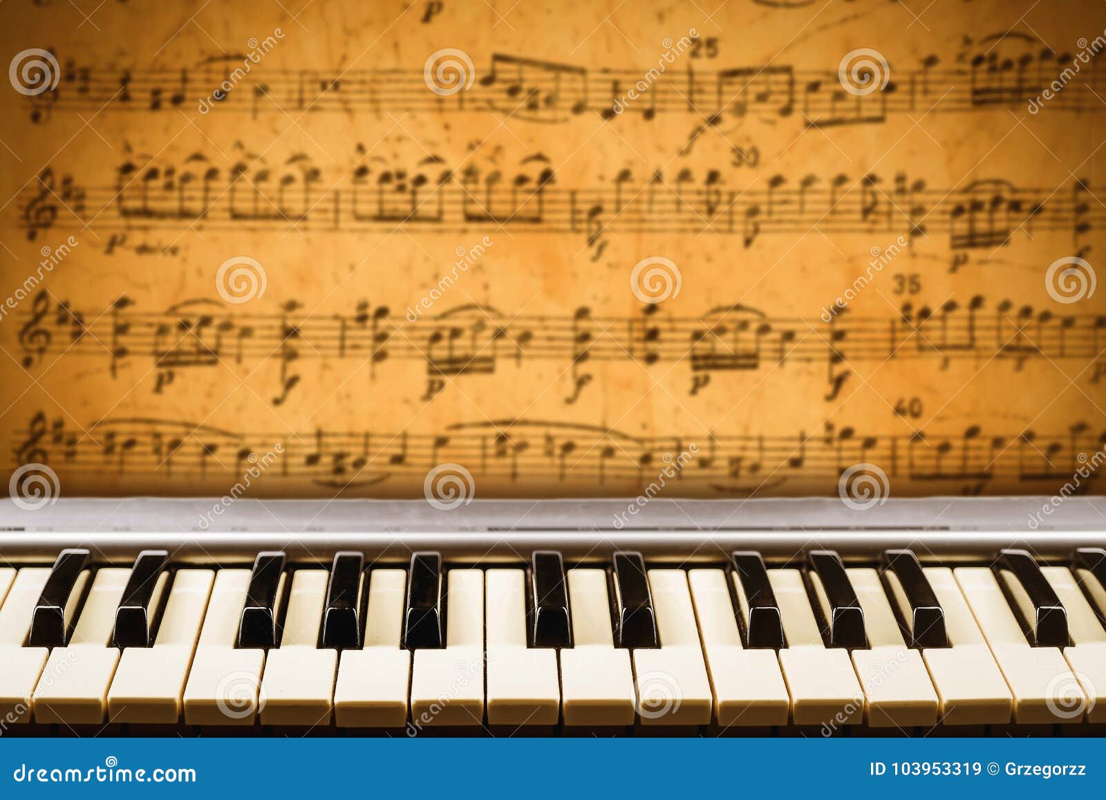 Concept Behind the Music Relating To the Score with Notes Stock Image ... Concept Behind the Music Relating To the Score with Notes Stock Image ...