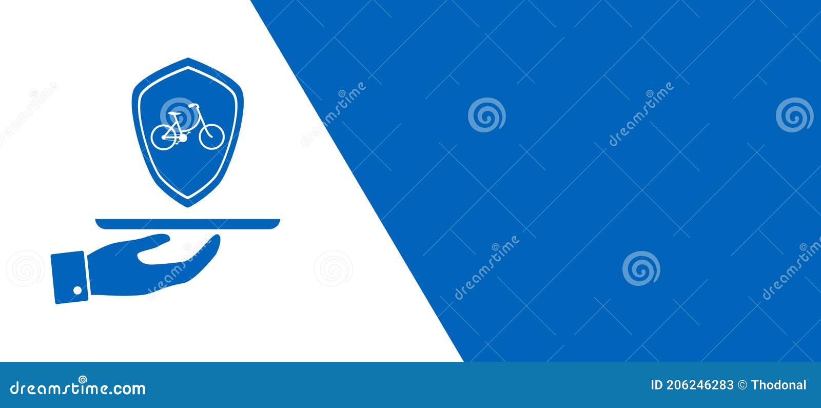 Concept of Bicycle Insurance Stock Image - Image of protect, cyclist ...