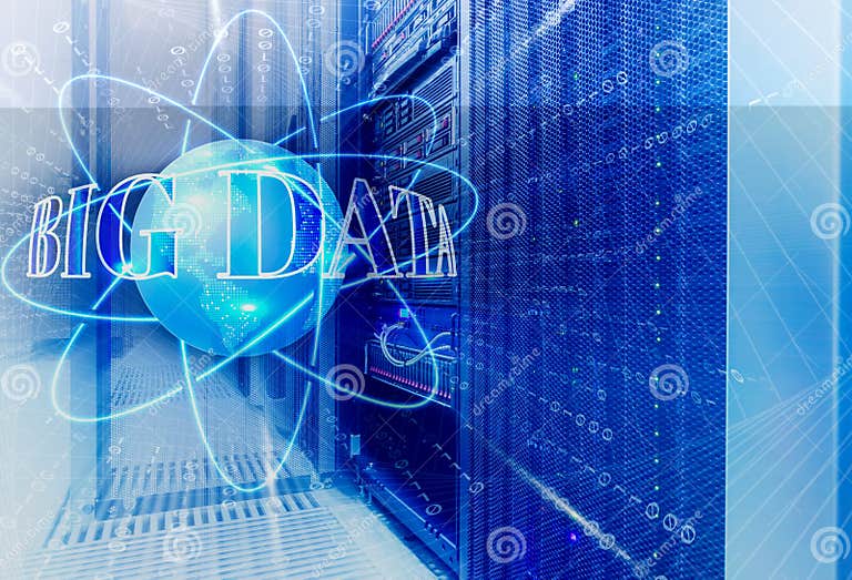 Concept of Big Data Around Planet Earth with the Orbits in the ...