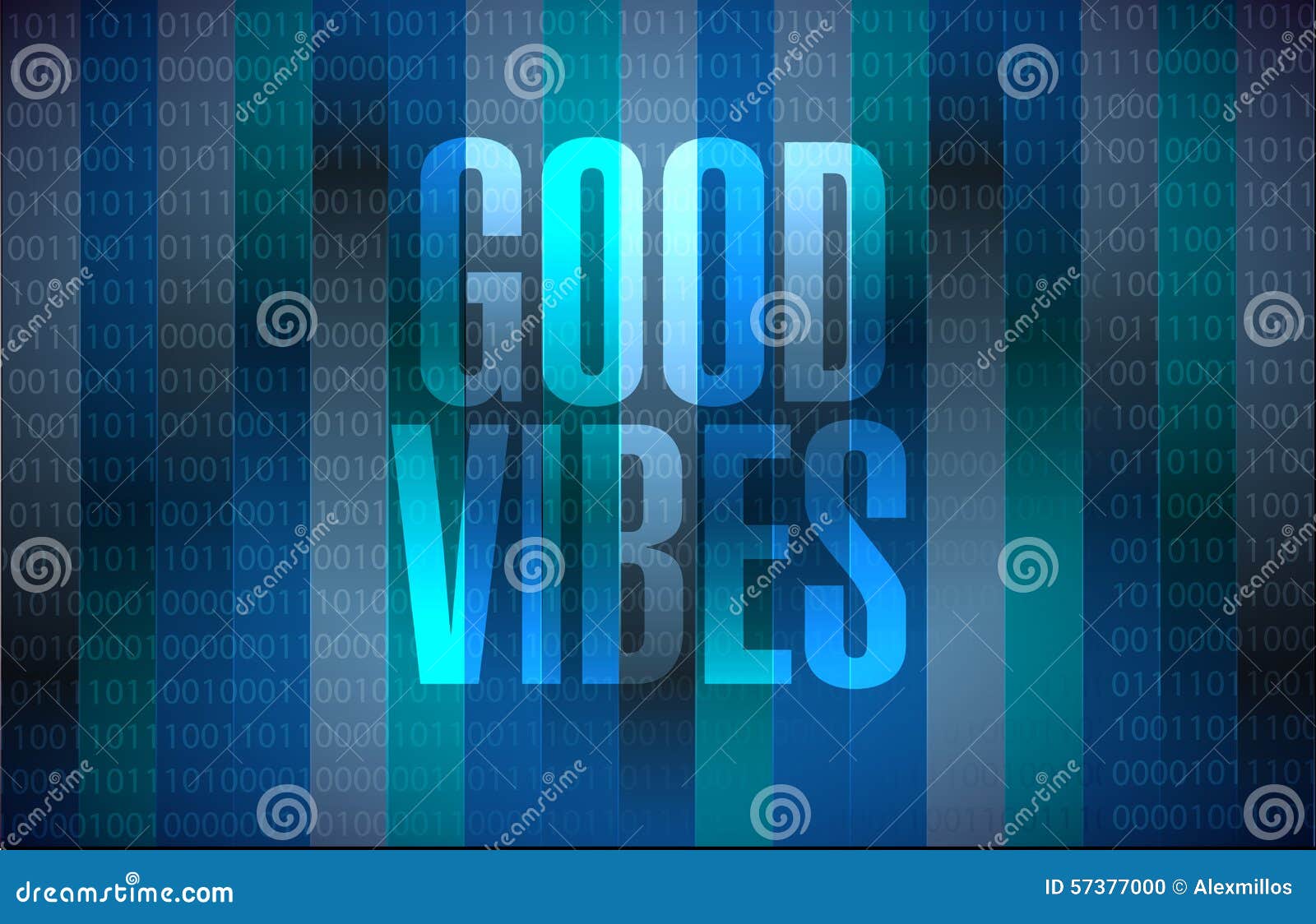 Concept Binaire De Signe De Bon Vibraphone Illustration Stock ...