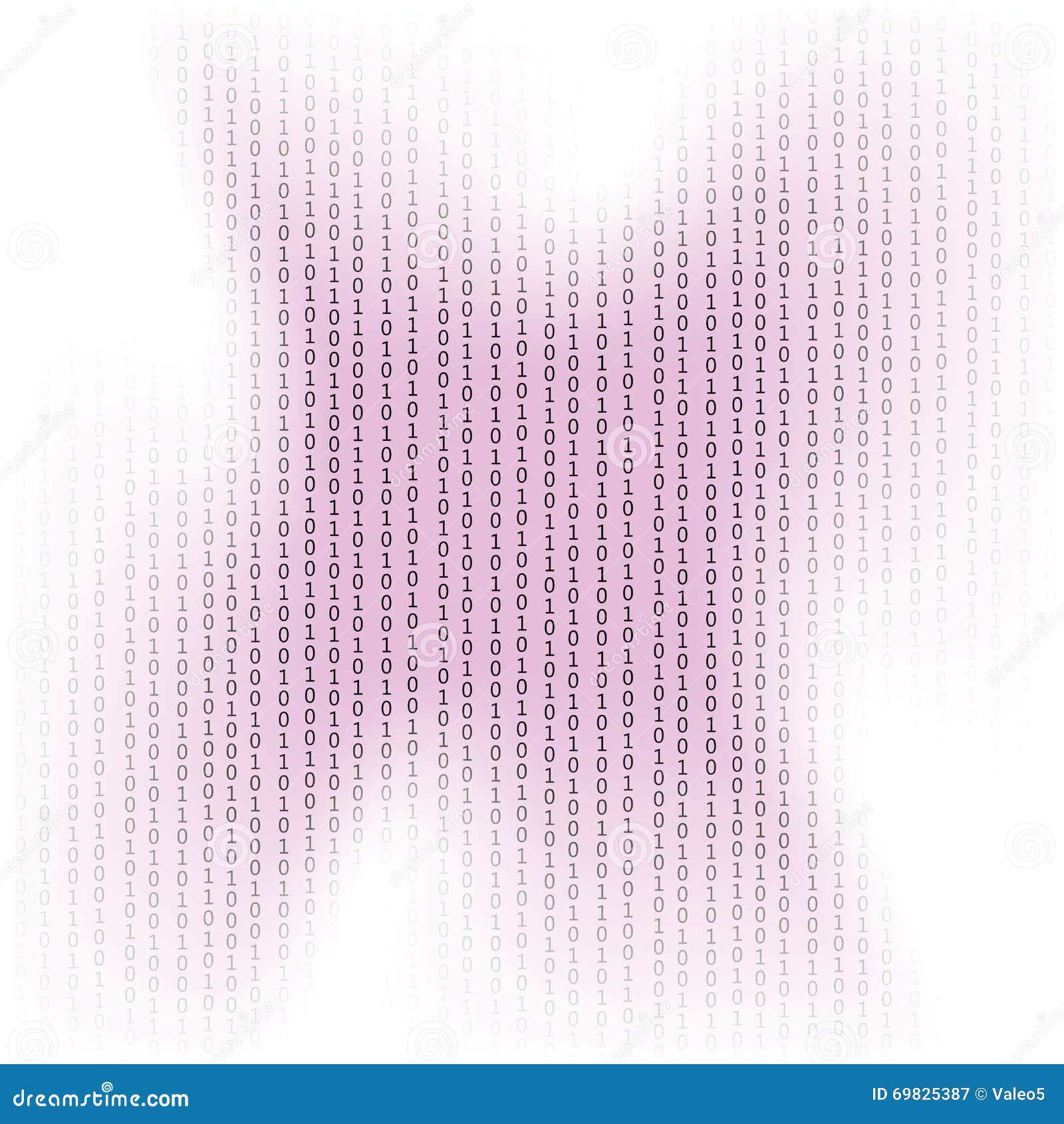 Concept Binary Code Numbers Stock Vector Illustration Of Information Concept 69825387
