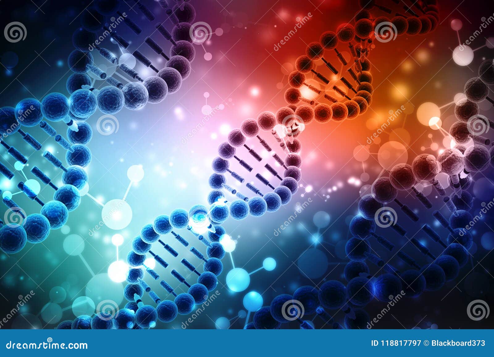 Concept of Biochemistry with Dna Molecule Isolated in MEDICAL ...