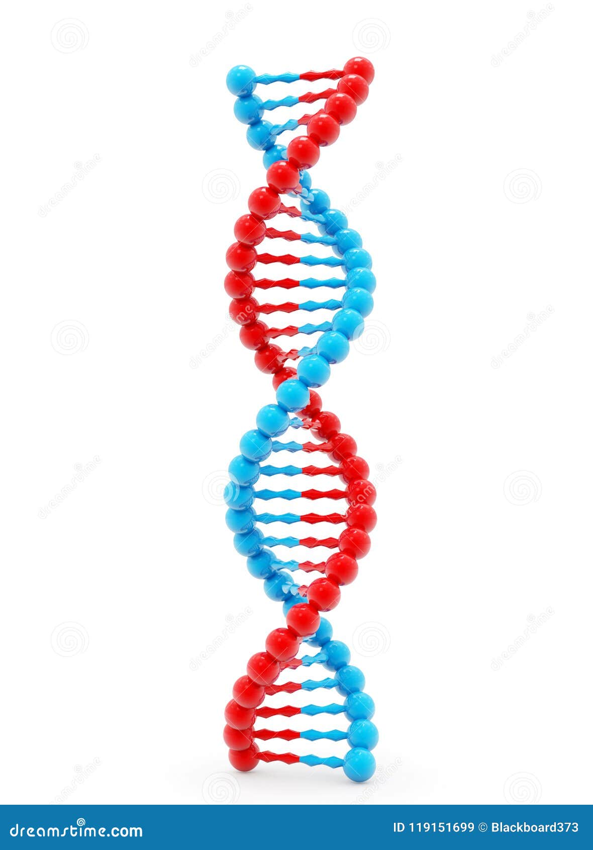 Concept of Biochemistry with Dna Molecule Isolated in White Background ...