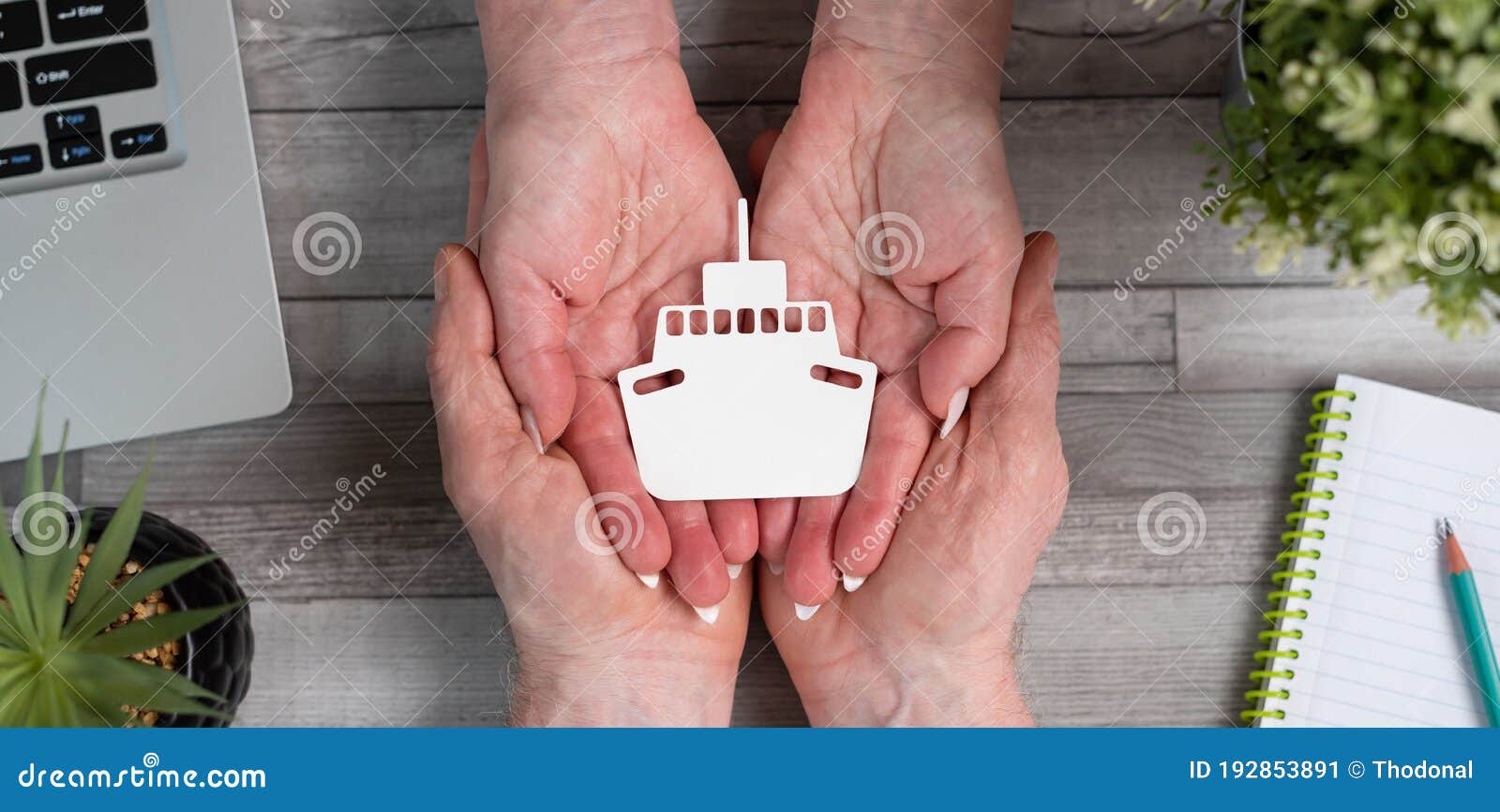 Concept of boat insurance stock image. Image of protection - 192853891