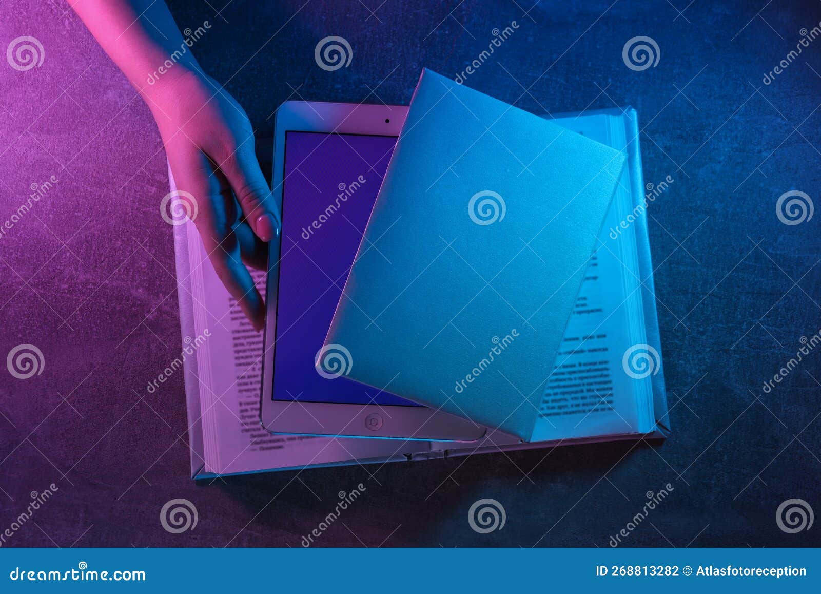 Concept of Books Vs Technology, Old Search for Information Vs Modern ...