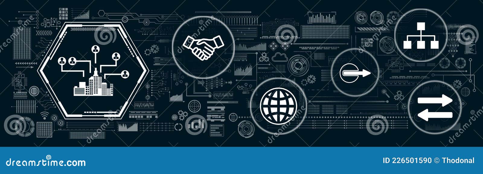 Concept of bpo stock illustration. Illustration of teamwork - 226501590