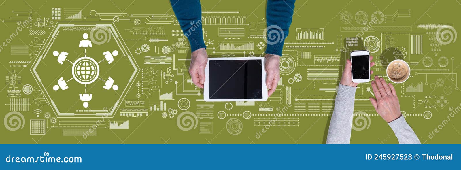 Concept of bpo stock image. Image of phone, employee - 245927523