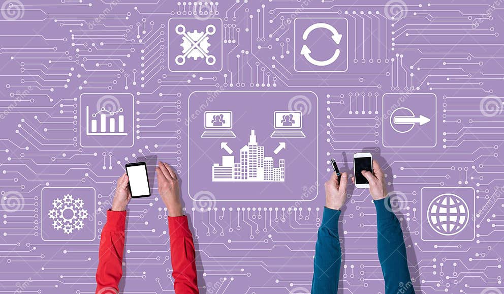 Concept of bpo stock image. Image of symbol, processing - 352716747