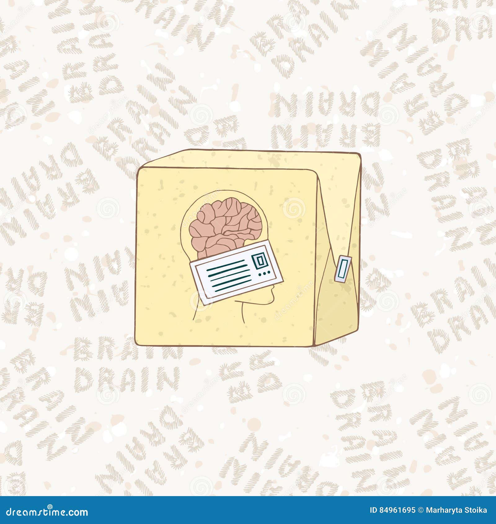 Brain Drain Hand Royalty-Free Stock Photography | CartoonDealer.com ...