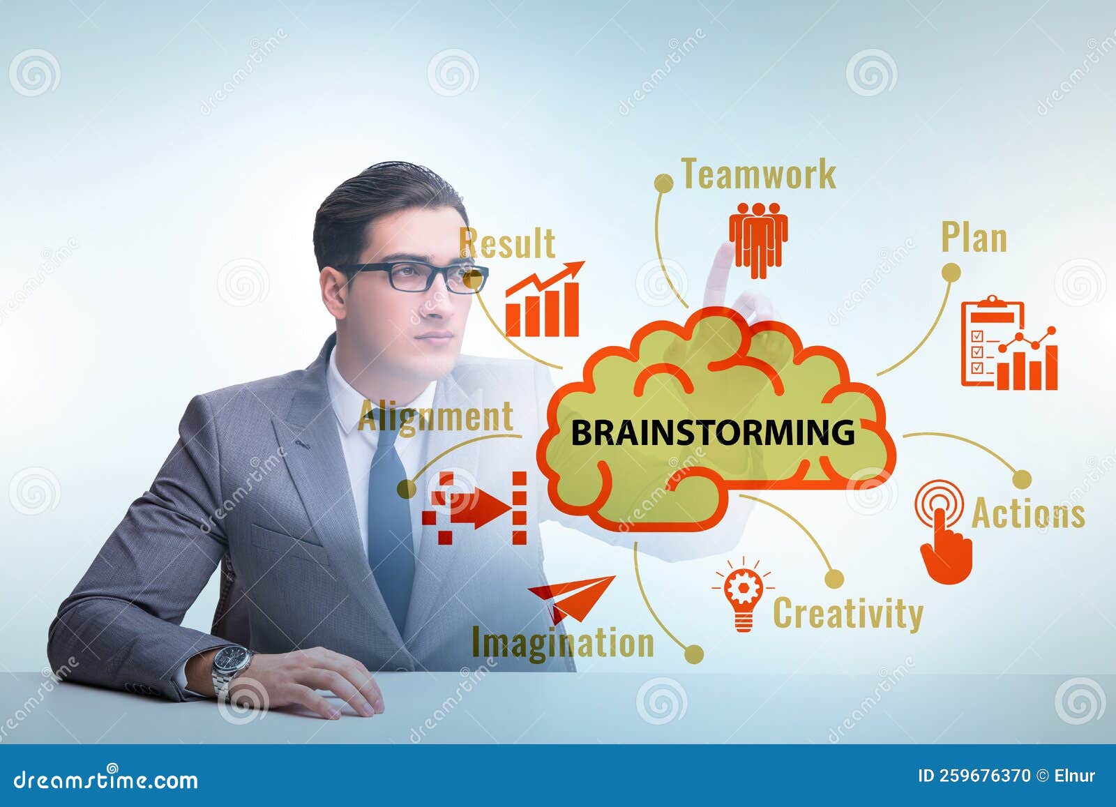 Concept of Brainstorming As a Solution Tool Stock Photo - Image of ... Concept of Brainstorming As a Solution Tool Stock Photo - Image of ...