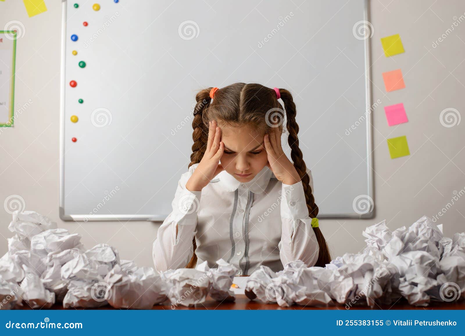 Concept of Brainstorming, Thinking Hard, Failure, Difficult Decision ...