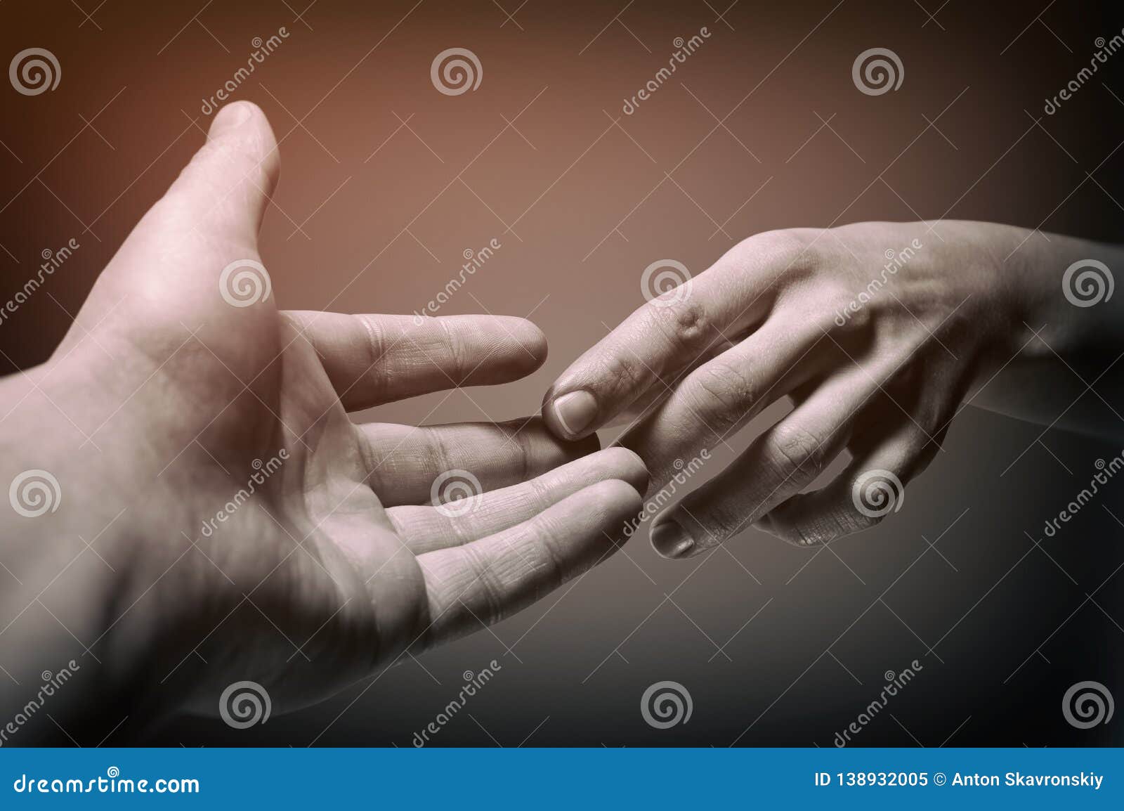 The Concept of Breakdown in the Relationship. Stock Image - Image of ...