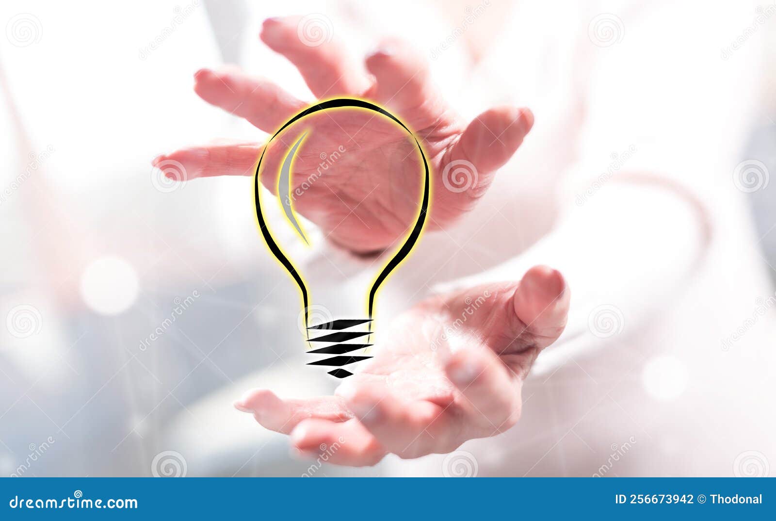 Concept of bright idea stock photo. Image of bright - 256673942