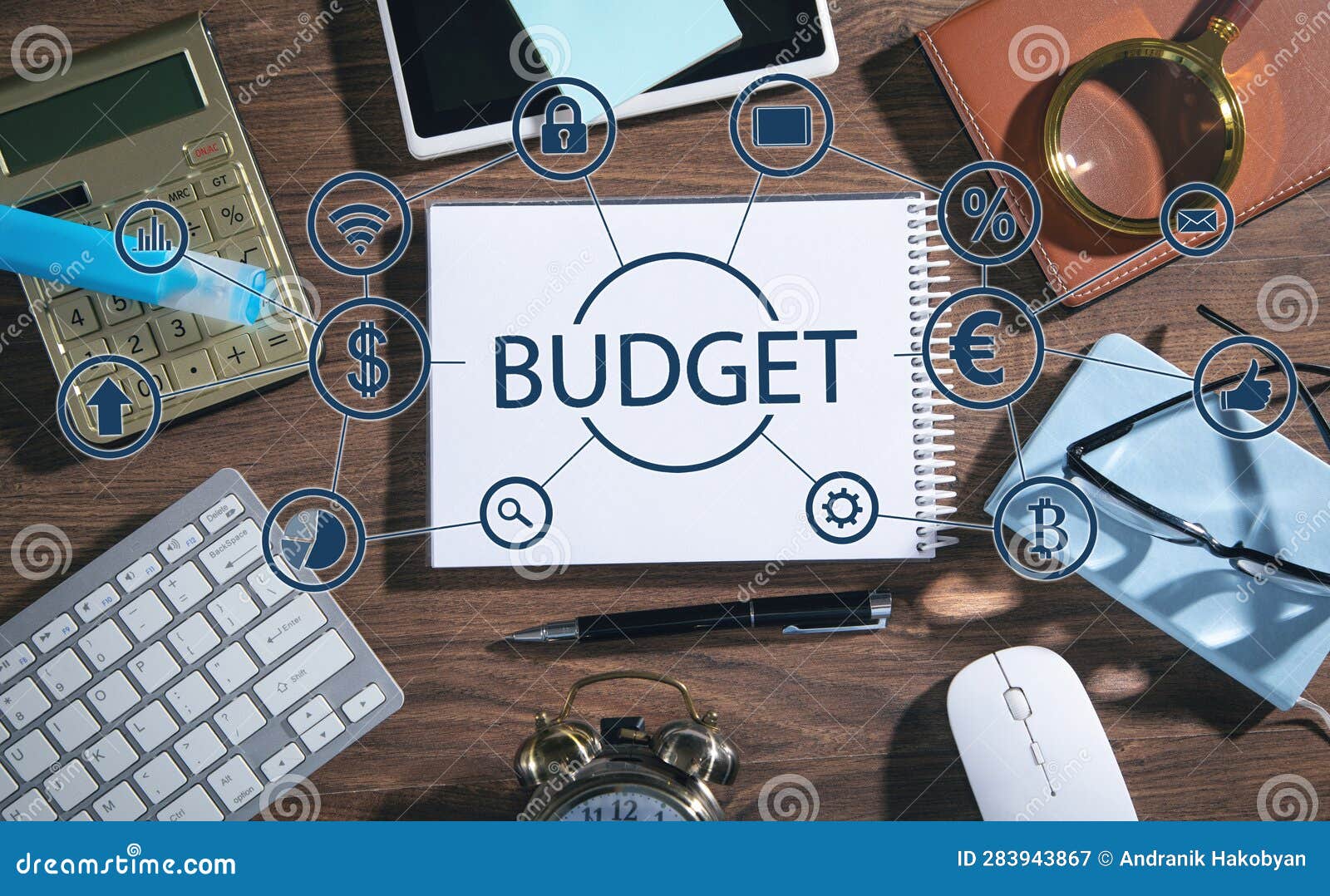 Concept of Budget. Business Stock Image - Image of budget, income ...