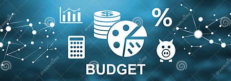 Concept of budget stock illustration. Illustration of money - 284233882