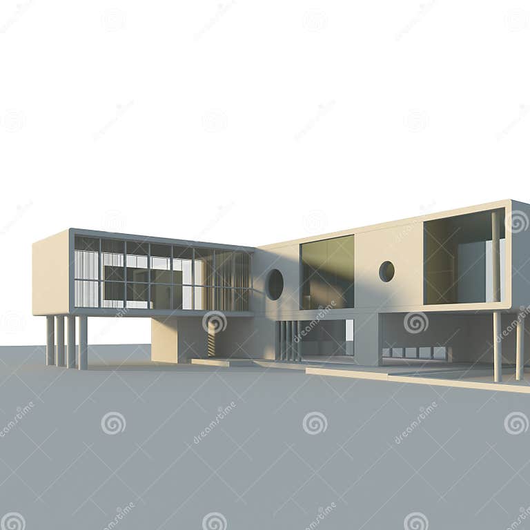 Concept building stock illustration. Illustration of functionalism ...