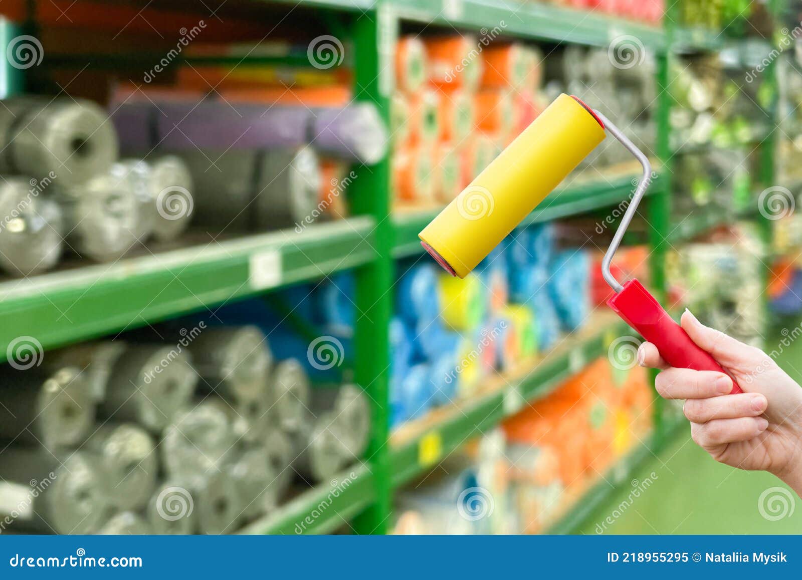 The Concept of Building Tools for Interior Decoration Stock Image ...