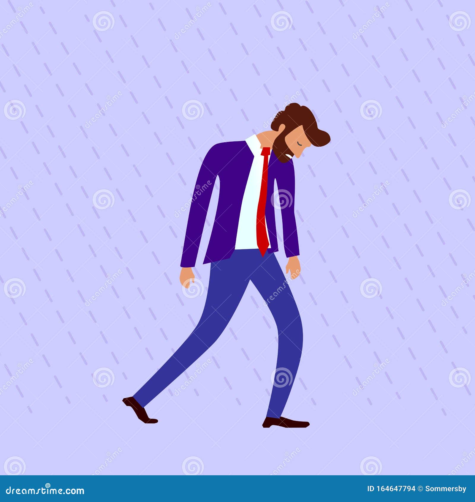 Concept of Burnout at Work or Drooping State after Failure at Work. a ...