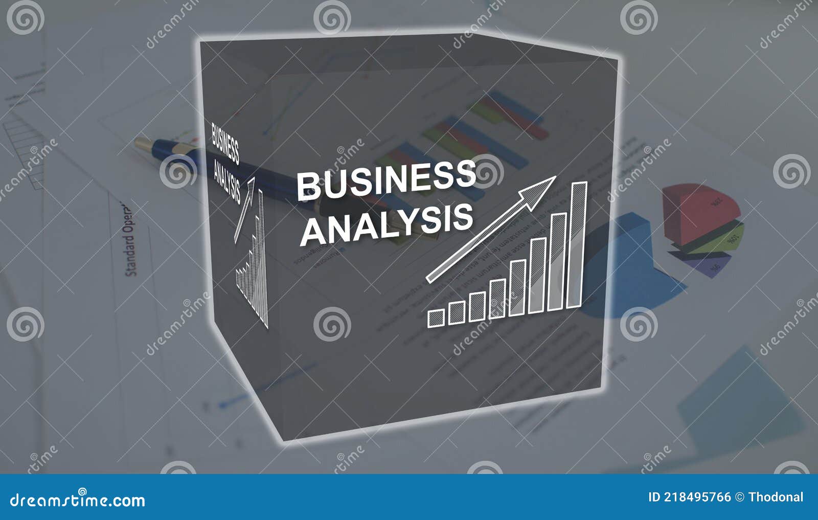 Concept of Business Analysis Stock Photo - Image of marketing, business ...