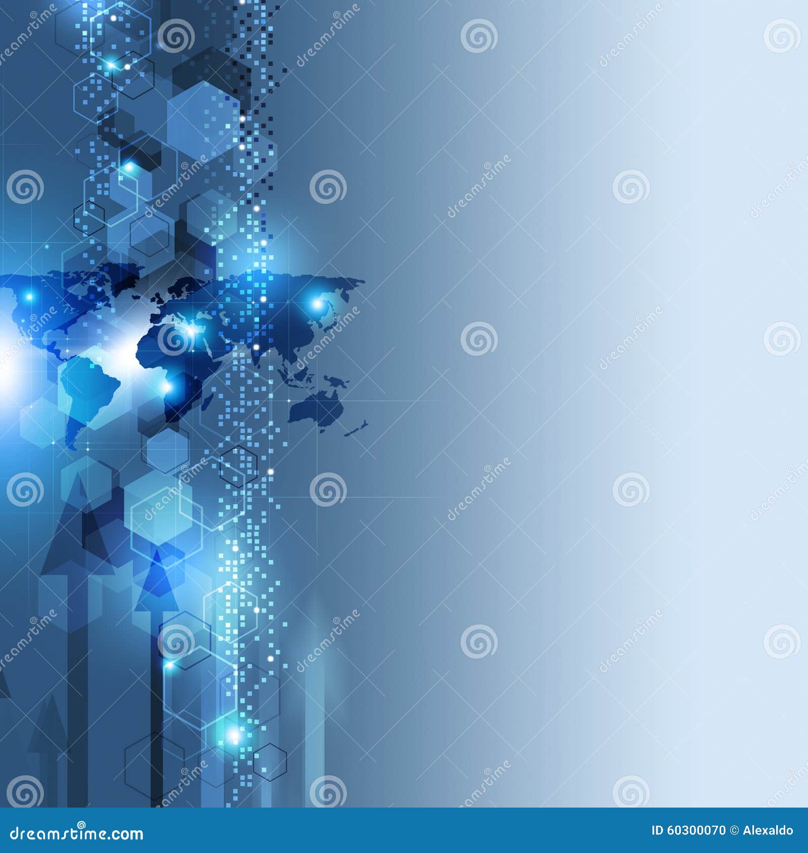 Concept Business Development Background Stock Illustration ...