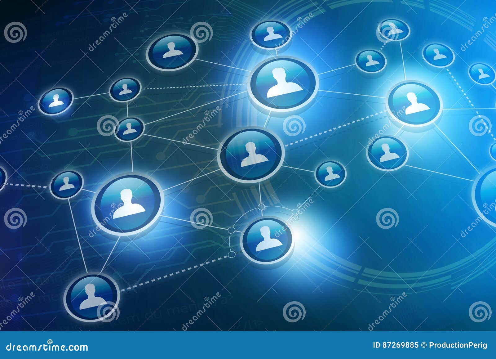 Concept of Business International Network Interface - Technology Stock ...