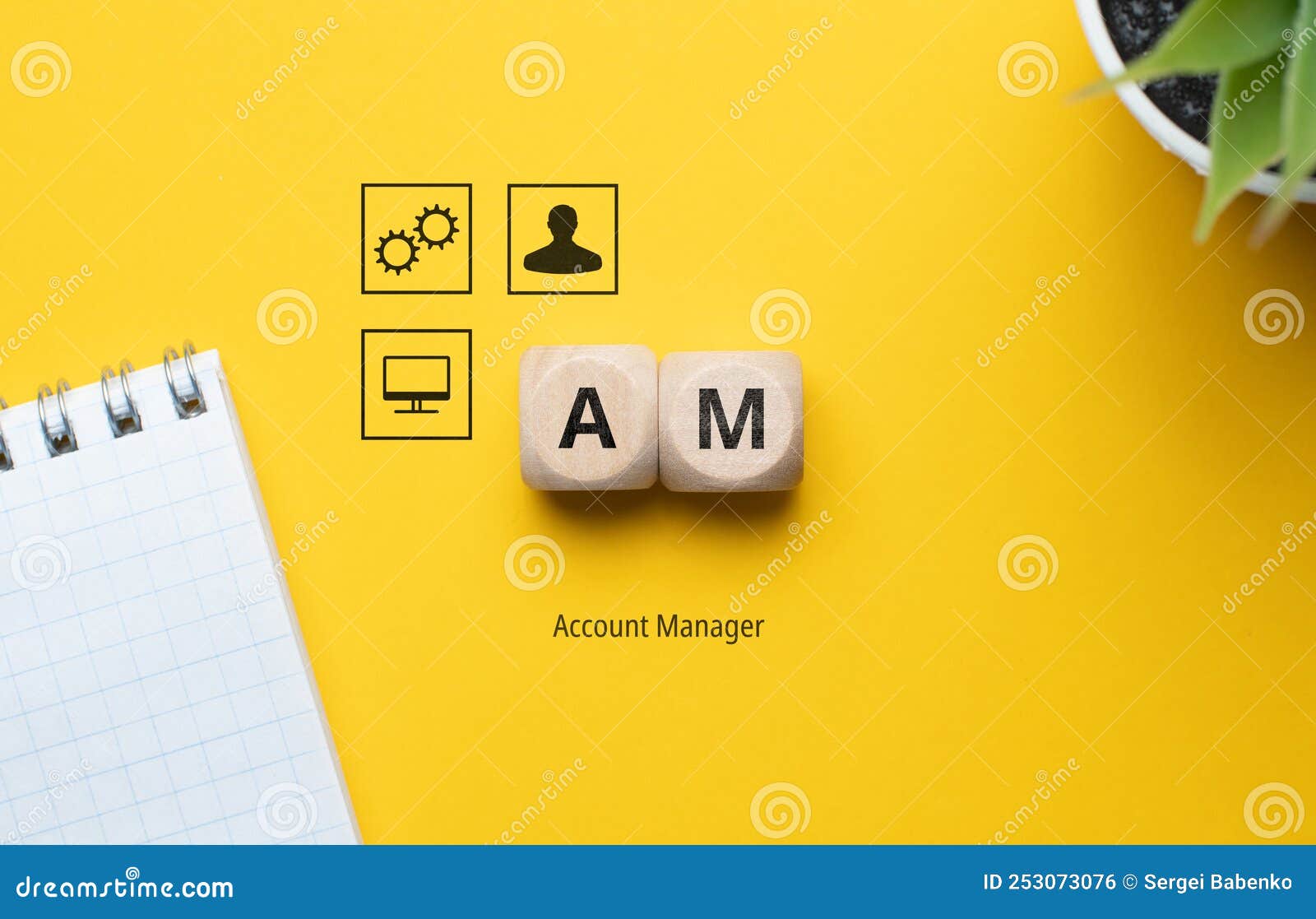 Concept Business Marketing Acronym am or Account Manager Stock Photo ...