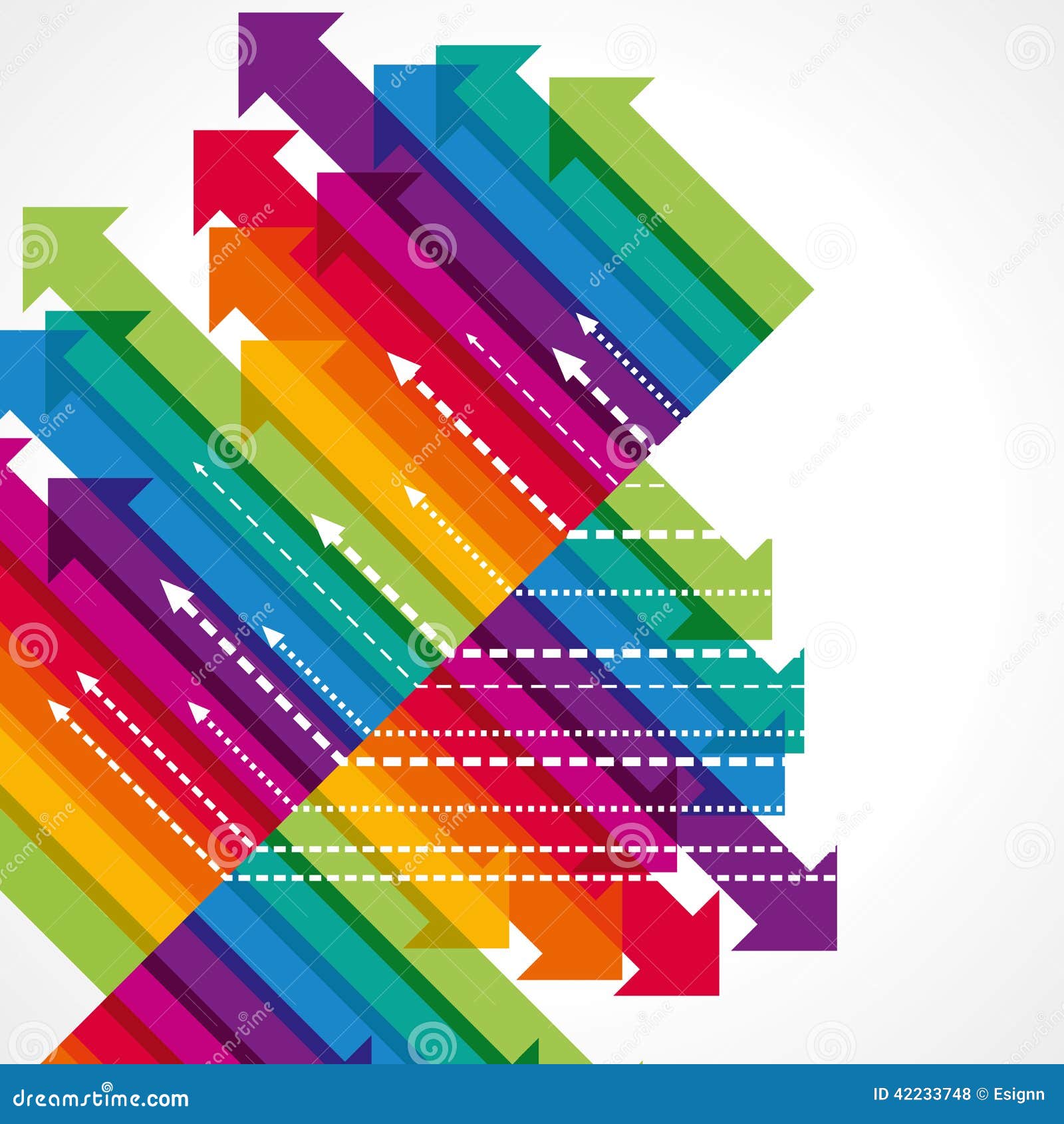 Concept of Business Movement, Arrows Stock Vector - Illustration of ...