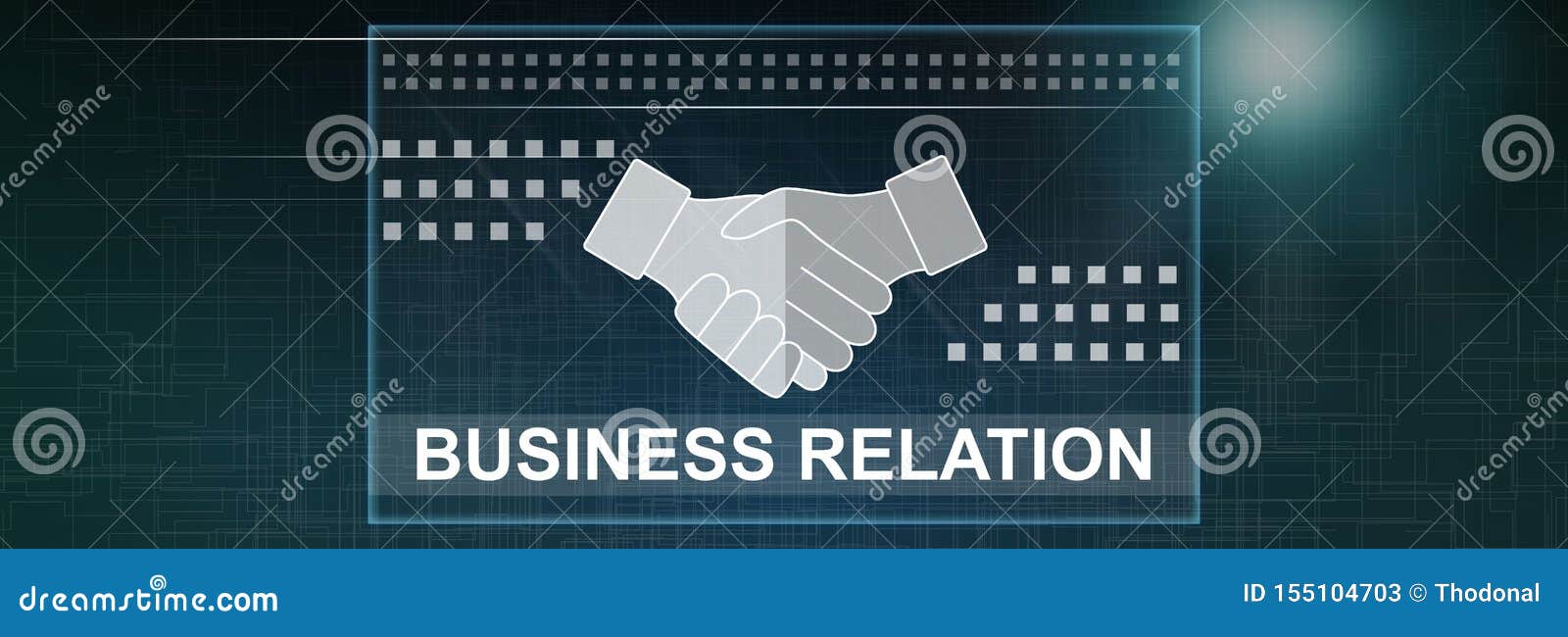 Concept of Business Relation Stock Illustration - Illustration of unity ...