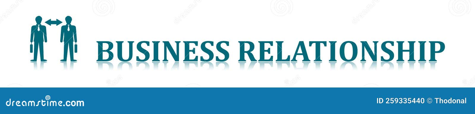 Concept of Business Relationship Stock Illustration - Illustration of ...