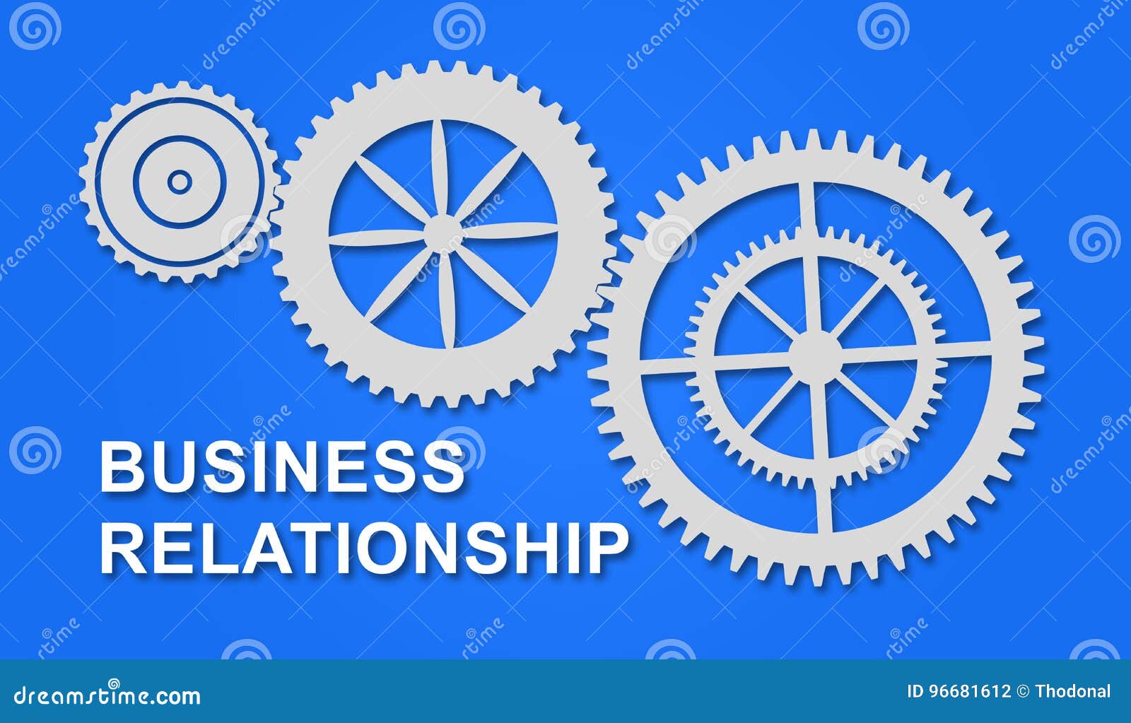 Concept of Business Relationship Stock Illustration - Illustration of ...