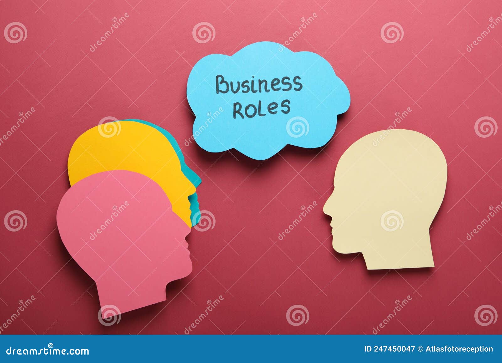 Concept of Business Roles and Responsibilities, Business Concept Stock ...