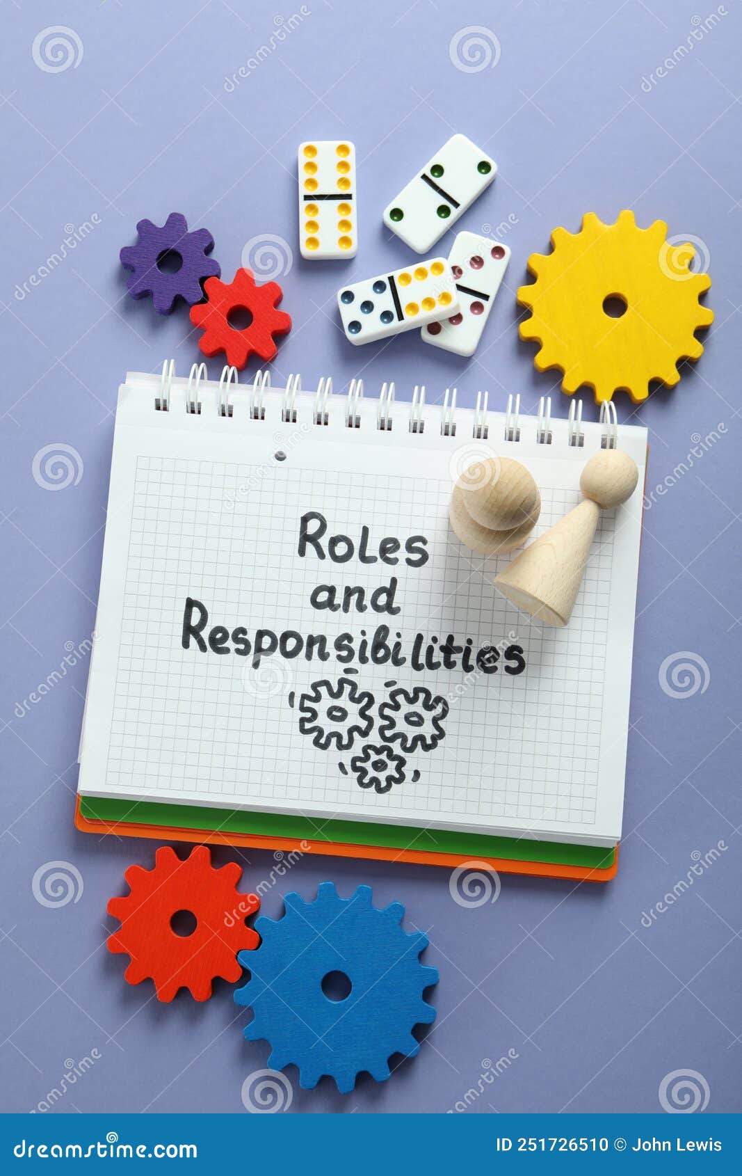 Concept of Business Roles and Responsibilities, Business Concept Stock ...
