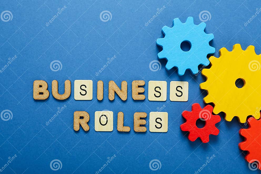 Concept of Business Roles and Responsibilities, Business Concept Stock ...