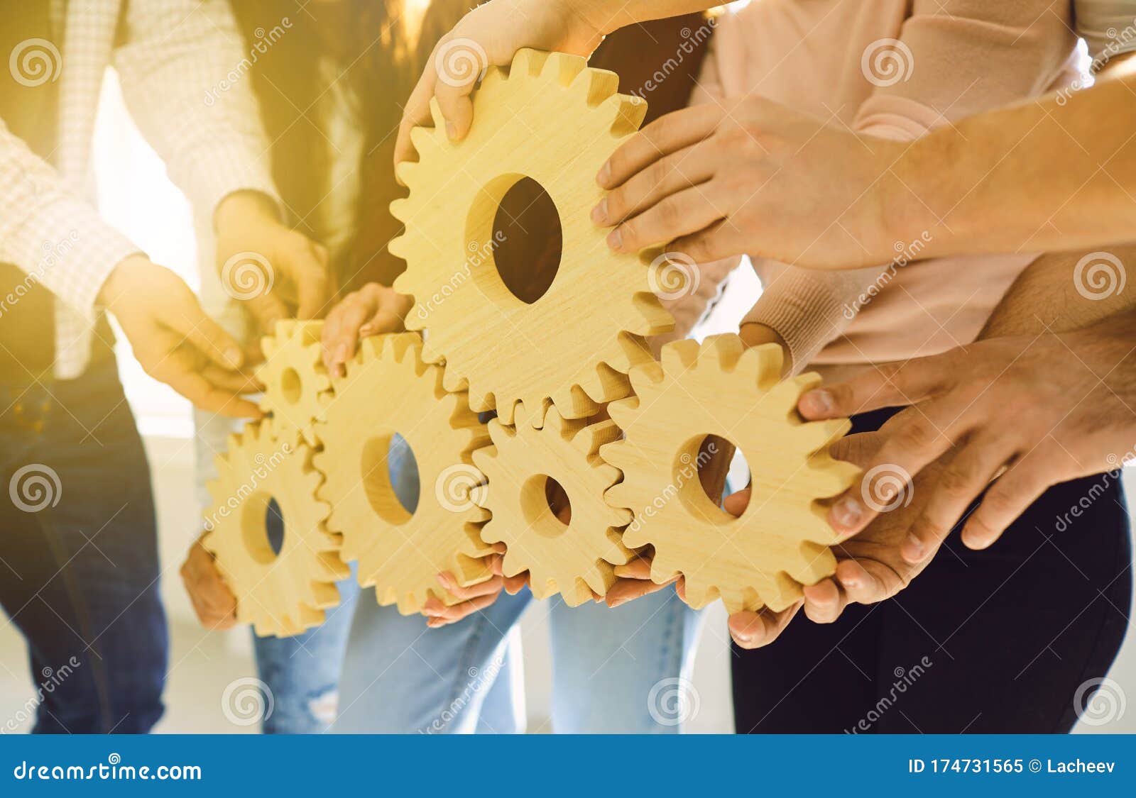 Concept Business Team Communicate Innovation Strategy Integration ...