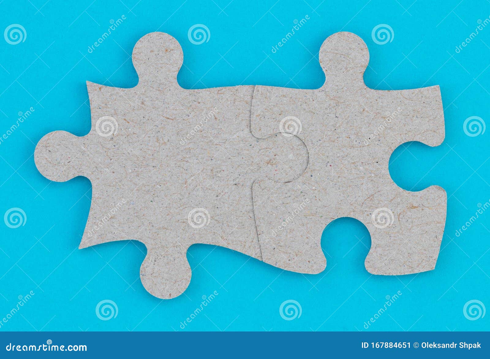 Concept of Business Teamwork and Integration with Puzzle Stock Image ...