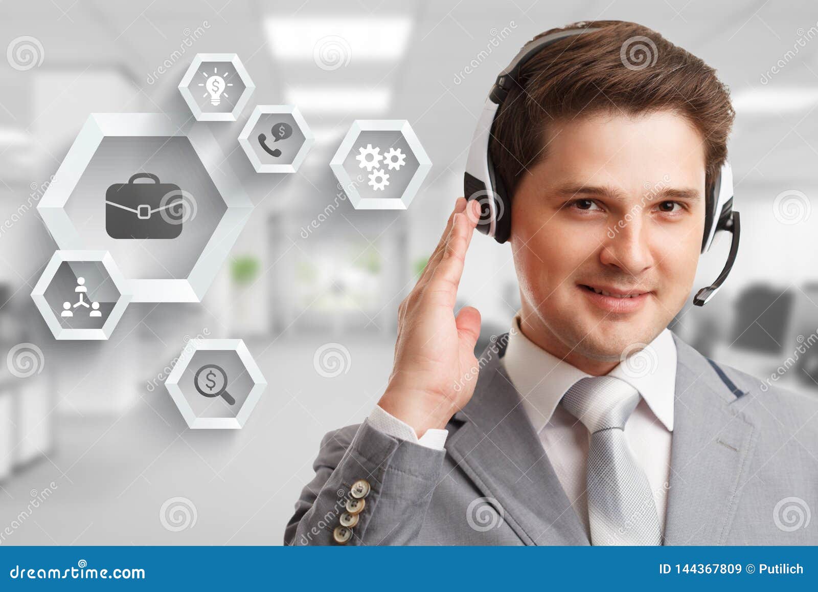 The Concept of Business, Technology, the Internet and the Network. a ...