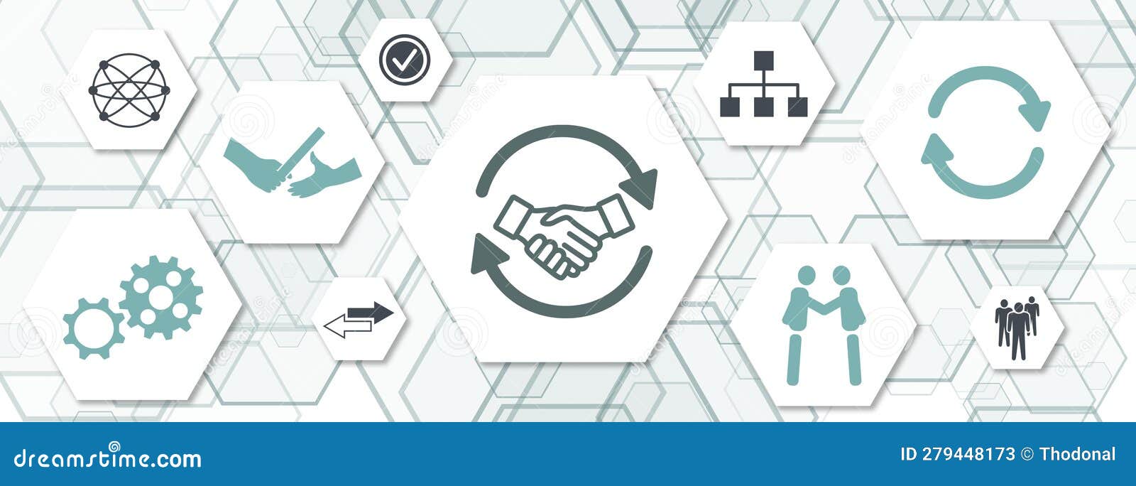 Concept of Business Transition Stock Illustration - Illustration of ...