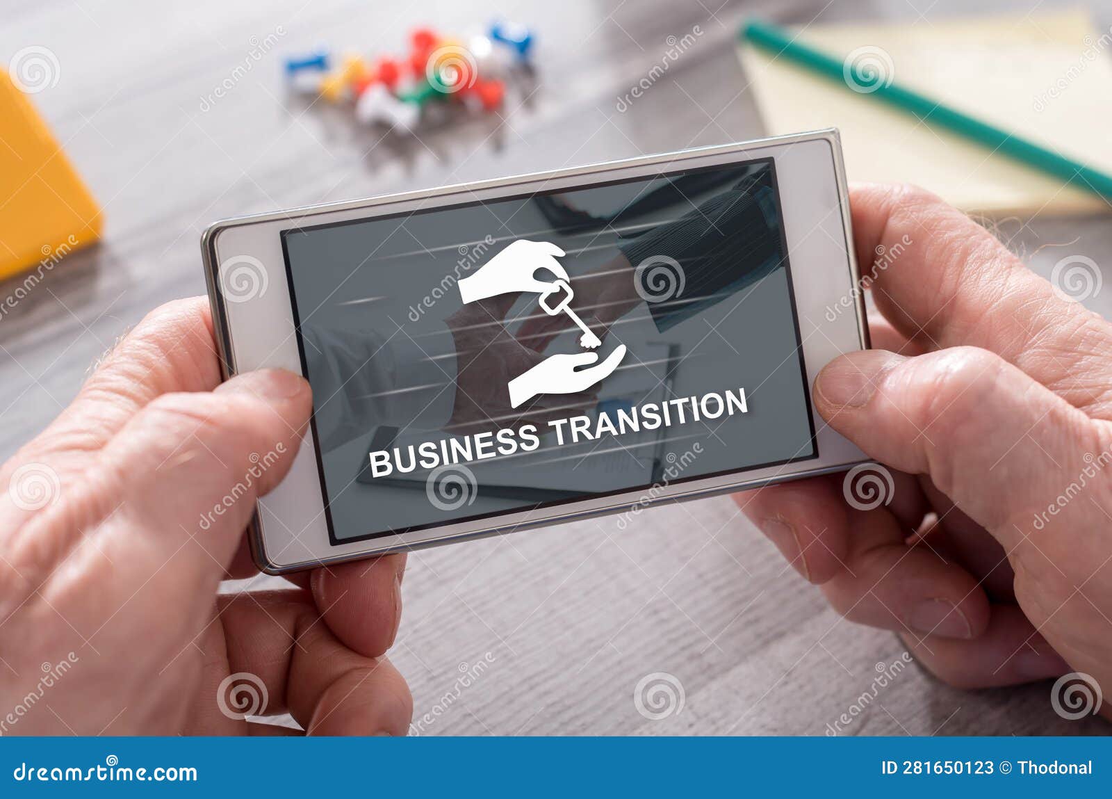Concept of Business Transition Stock Image - Image of symbol, progress ...