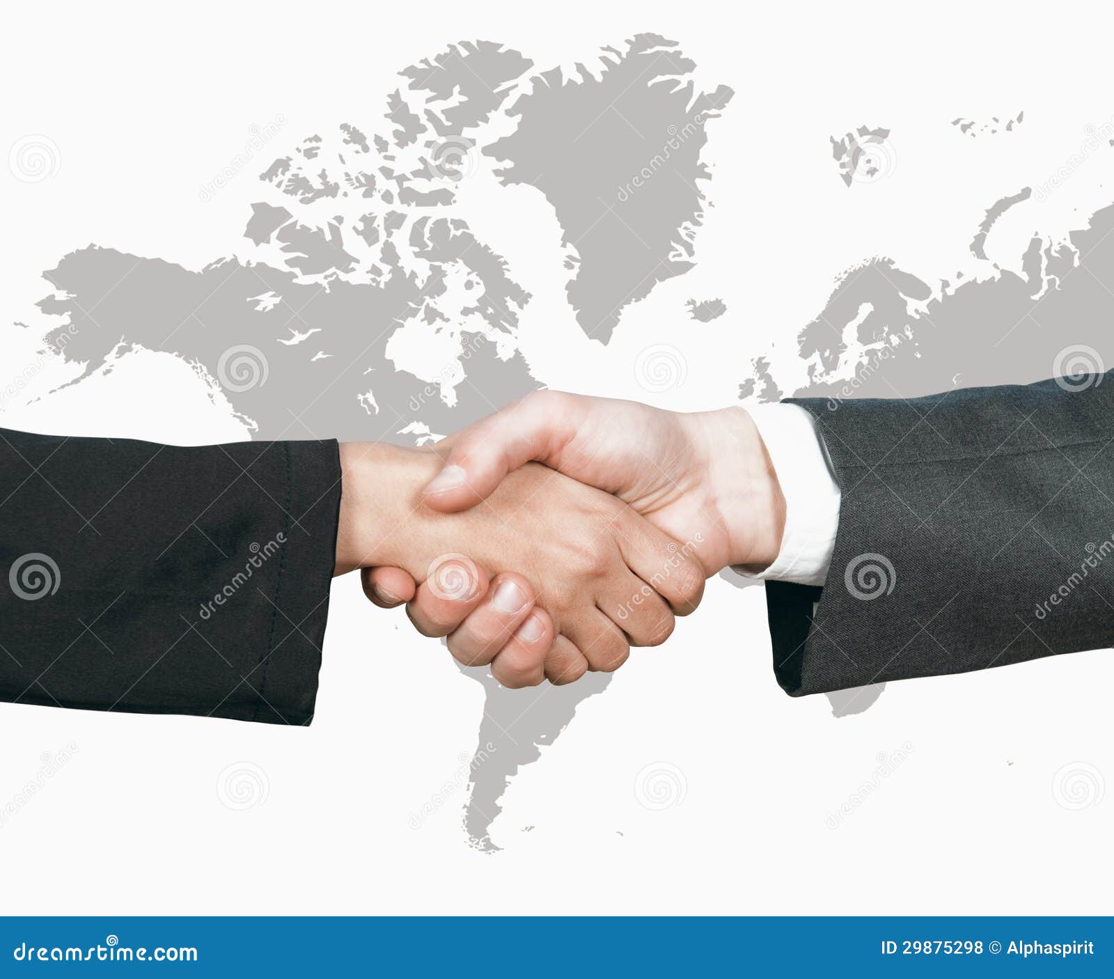 Business Handshake World