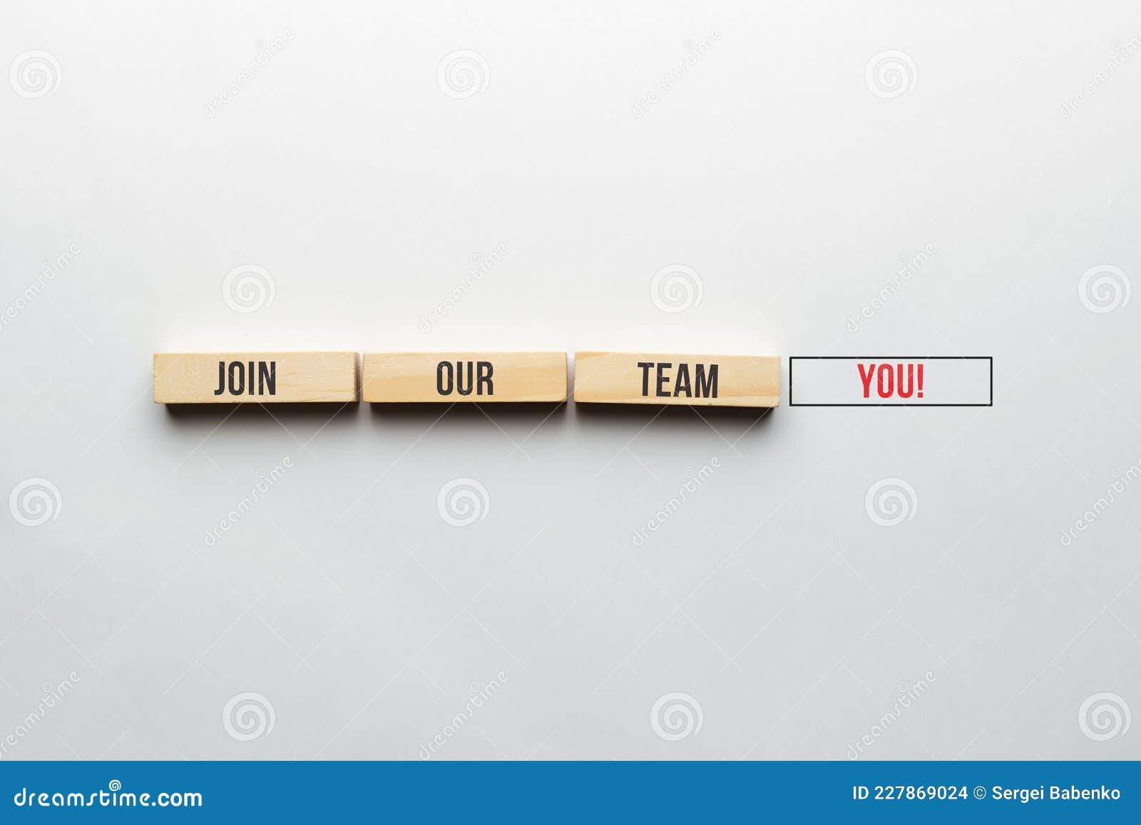 The Concept of a Call To Join Our Team. Stock Photo - Image of team ...