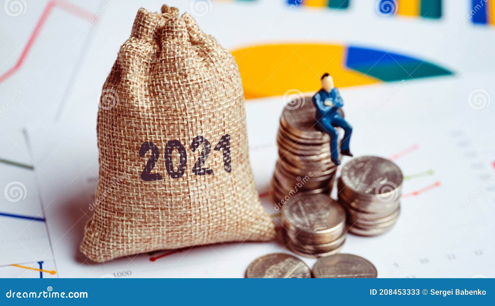 The Concept of Capital and Business Success in 2021 Stock Image - Image ...